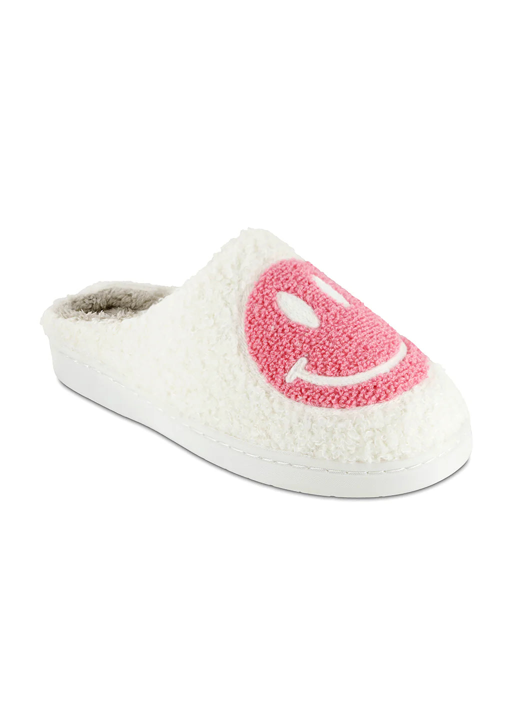 Smiley Face Mia Slippers – Queen B Boutique & Designs